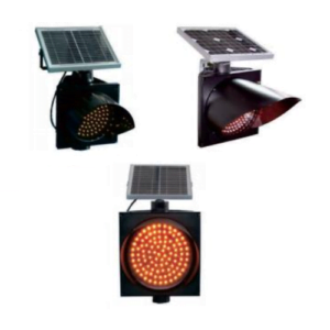 Solar Flashing Warning Light Series | Traffic Light